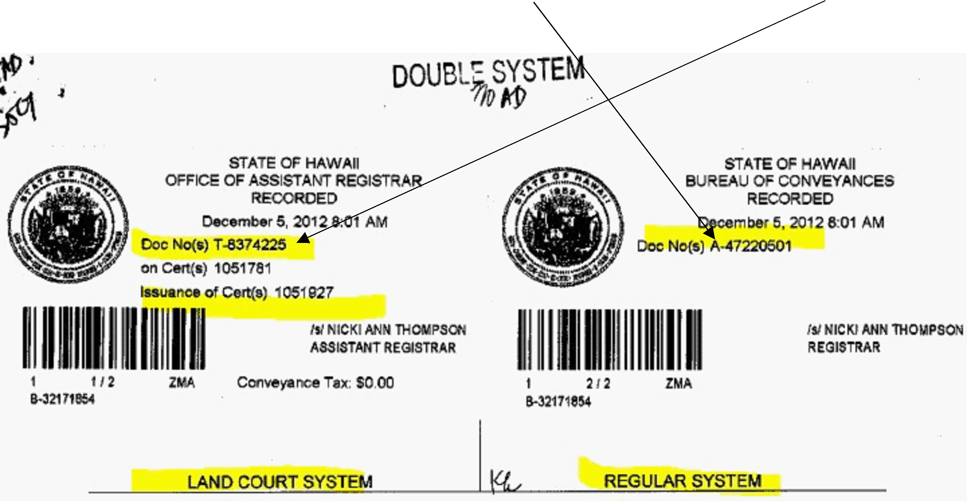 Regular System (Abstract) vs. Land Court System (Torrens) – HiCentral ...