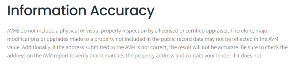 Realist Real AVM Values – Estimated Market Values for Residential ...